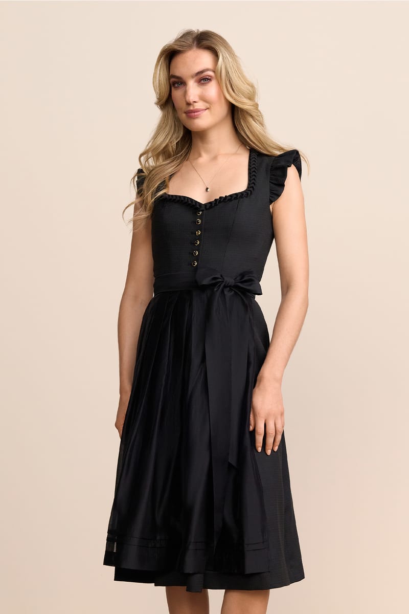 Dirndl Livin (70cm) in zwart in de Krüger Dirndl Online Shop